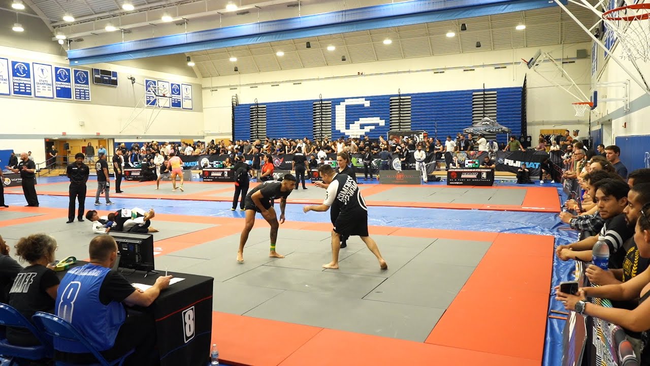 Miguel vs. J. Enriquez at the 18th Annual NABJJF Tournament on Aug. 12 ...