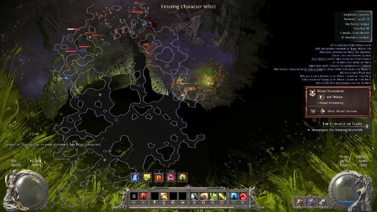 Path of Exile 2 Beta - When your disability tries offing your character ...