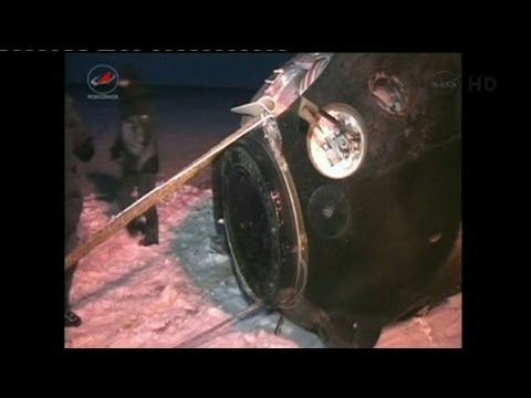 Rus uzay kapsülü Soyuz yeniden Dünya'da