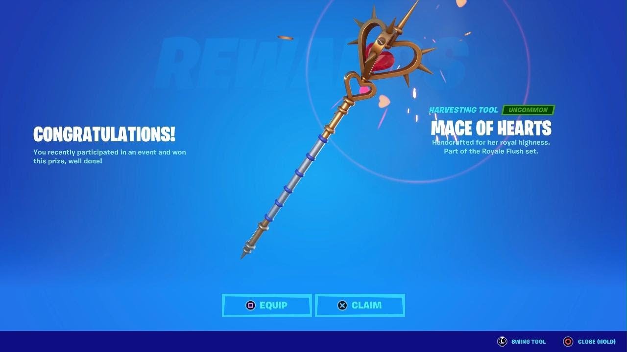 Fortnite Free Valentine Pickaxe Just Longing in Fortnite New Creative ...
