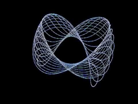 Pendulum light pattern - YouTube