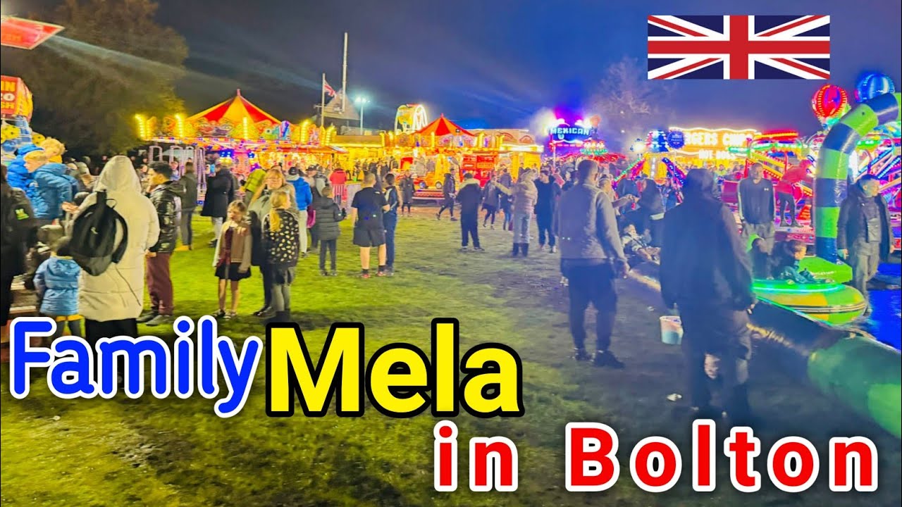 Family MELA in Bolton || 🇬🇧 Fun fair Halloween vlog 2023 - YouTube