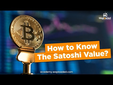How to Know the Satoshi Value when trading - YouTube