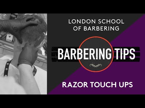 Barbering Tips || RAZOR TOUCH UP TUTORIAL 💈 - YouTube
