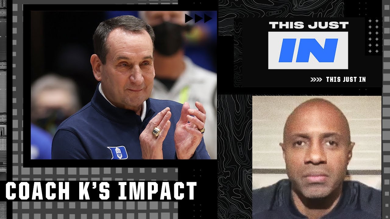 Jay Williams on Mike Krzyzewski's impact on college basketball, Duke ...