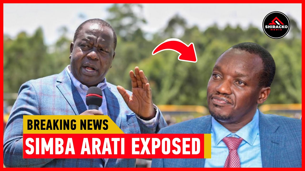 ANATUMIKA NA RUTO! SHOCKING AS GOVERNOR SIMBA ARATI'S SECRETS EXPOSED ...