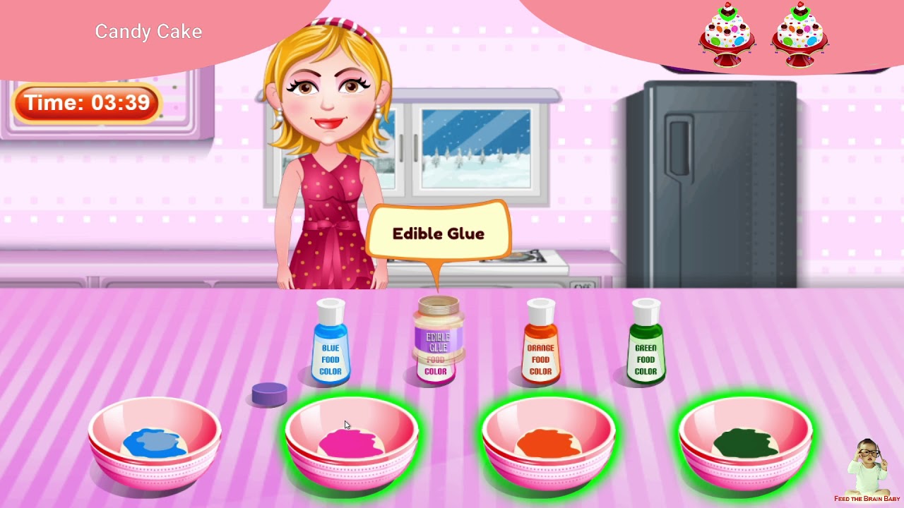 Baby Hazel: Candy Cake - YouTube