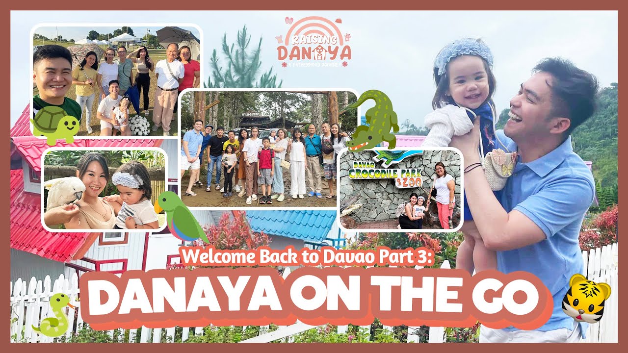 Welcome Back To Davao PH Part 3: Danaya On The Go 🇵🇭🐊🐯 Crocodile Park, Camp Sabros 🌸| Raising ...