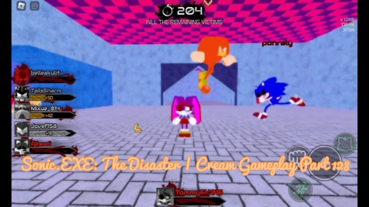 Sonic.EXE: The Disaster | Cream Gameplay Part 128 - YouTube