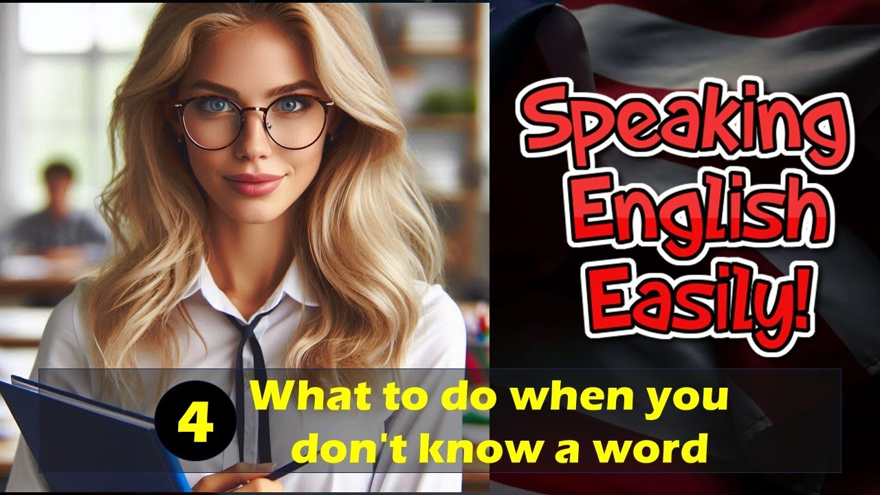 What to do when you don't know a word - YouTube