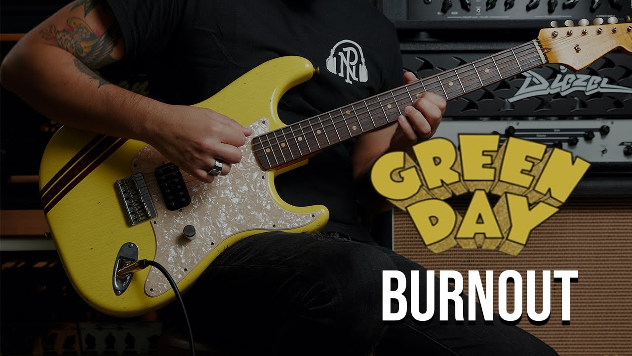 Green Day - Burnout (Guitar Cover) - YouTube