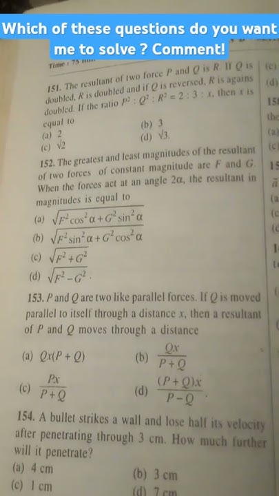 AIEEE Engineering Entrance Exam Questions | Mathematics #engineering # ...