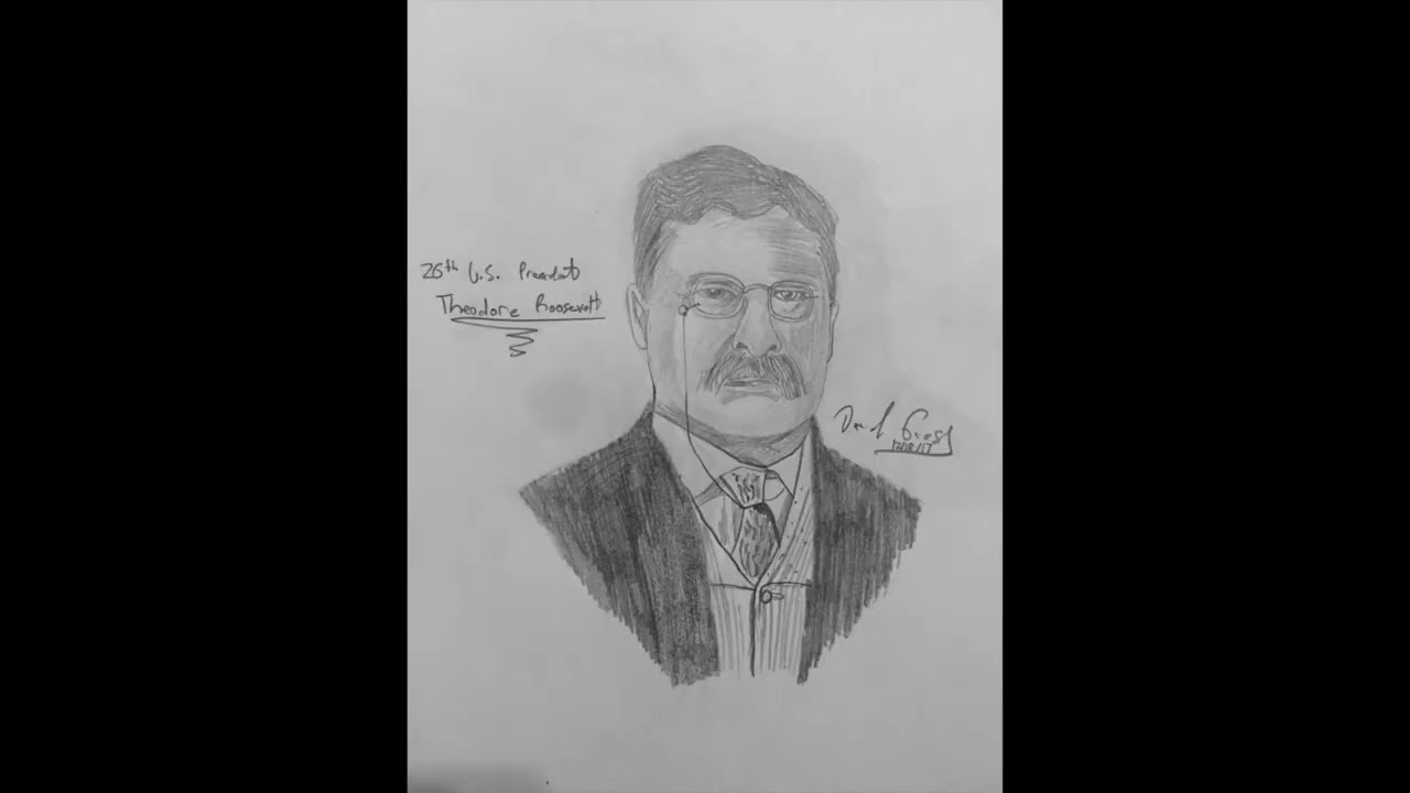 All 46 President Drawings (Completed between 2017-2021) - YouTube