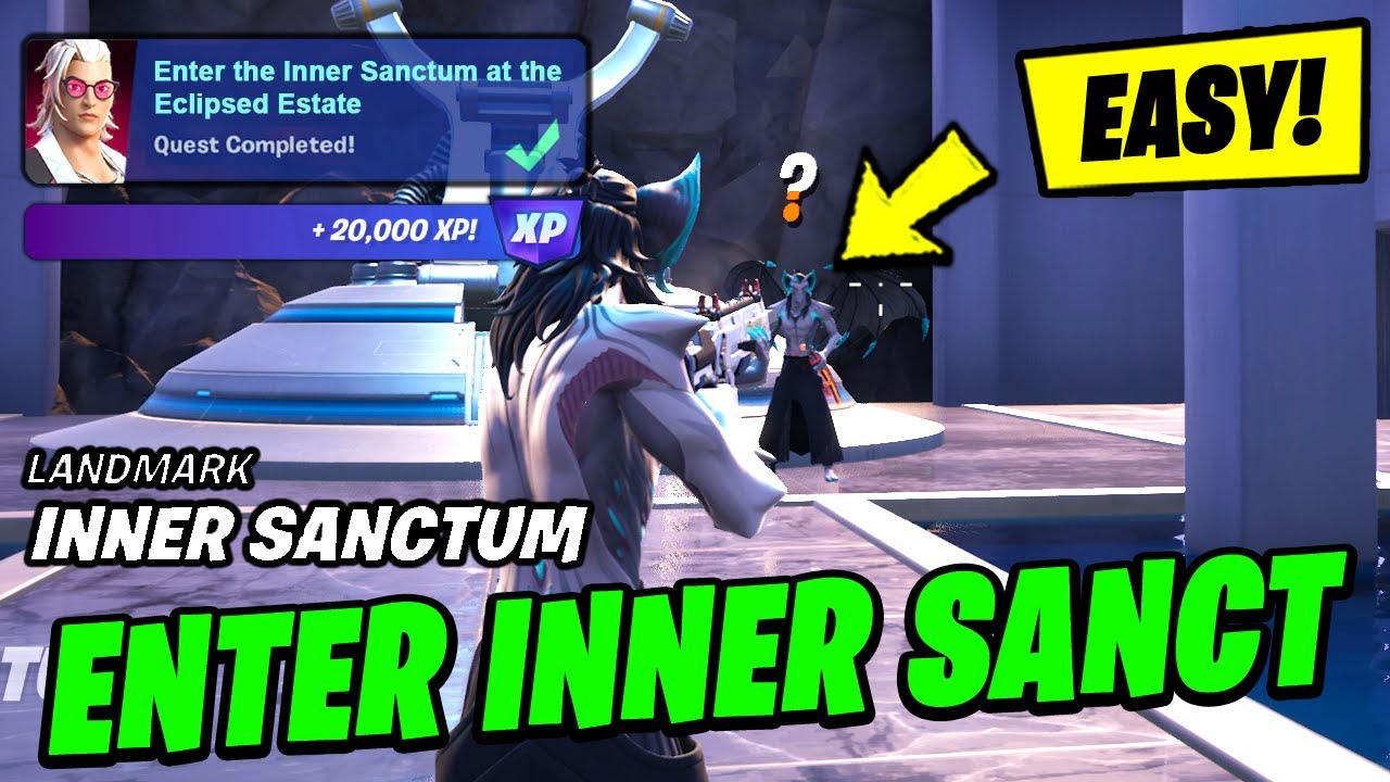 How to EASILY Enter the Inner Sanctum at the Eclipsed Estate - Fortnite ...