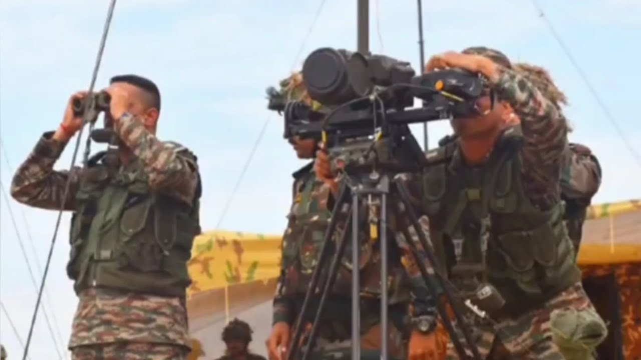 Indian Army Conducts Integrated War Exercise in Rajasthan - YouTube