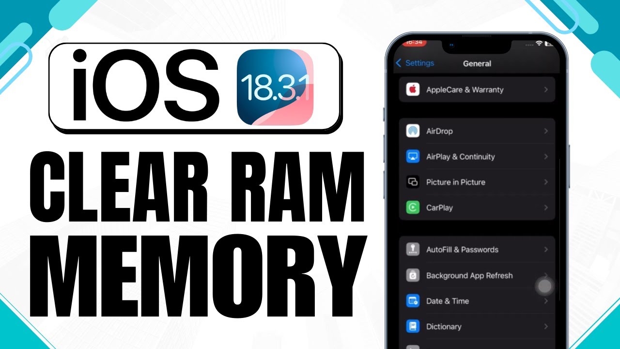 How to Clear RAM Memory on iOS 18 - Easiest Method - YouTube