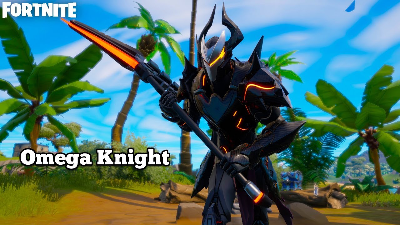*NEW* OMEGA KNIGHT SKIN GAMEPLAY - FORTNITE HONOR, GLORY, GOLD SET ...