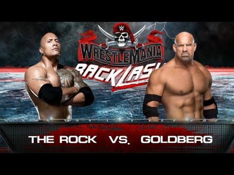 WWE Full Match-The Rock vs Goldberg Backlash Full Segment ||@GamerzPark ...