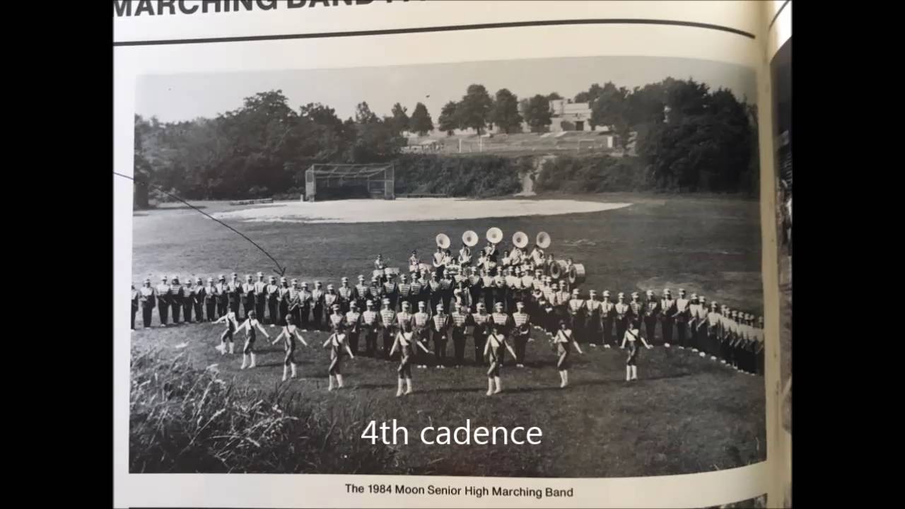 Moon Area High School Marching Band 1984-1985 Drum Cadences - YouTube