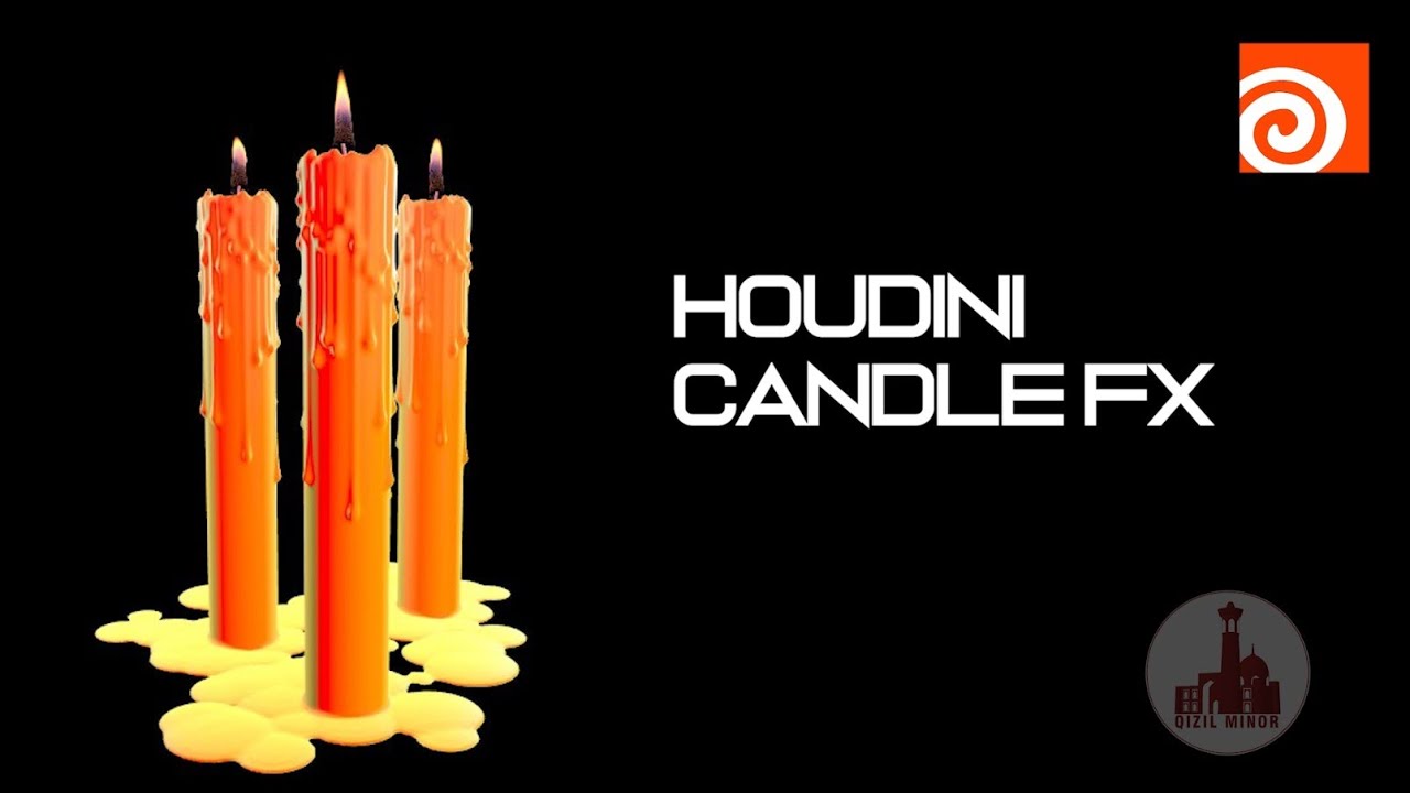 HOUDINI: CANDLE FX #houdini, #education , #animation #vfx - YouTube