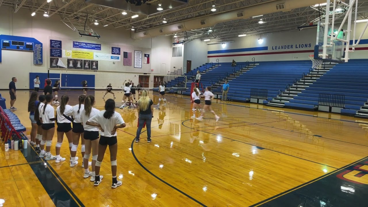 Leander High School JV 2022 Volleyball vs. Vista Ridge - YouTube