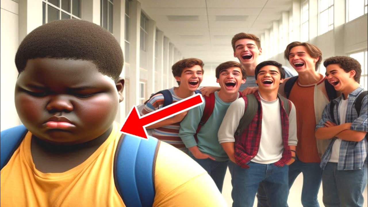 School Thugs Bullies This Fat Black Boy Always, Unaware He's Trained To ...