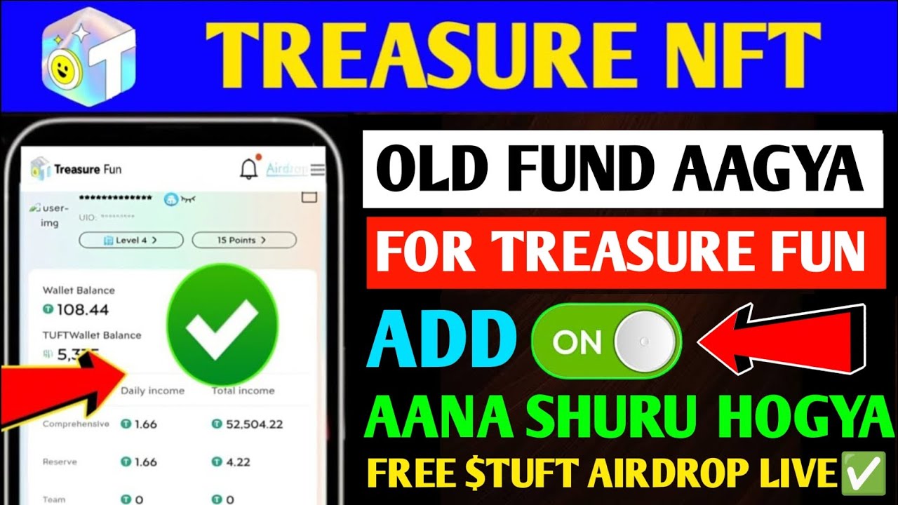 Treasure NFT Fun New Update Today | Treasure fun claim | Treasure NFT ...