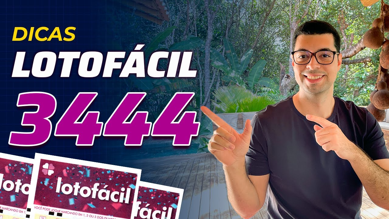DICAS PARA LOTOFACIL 3444! FECHAMENTO DE CiCLO - YouTube