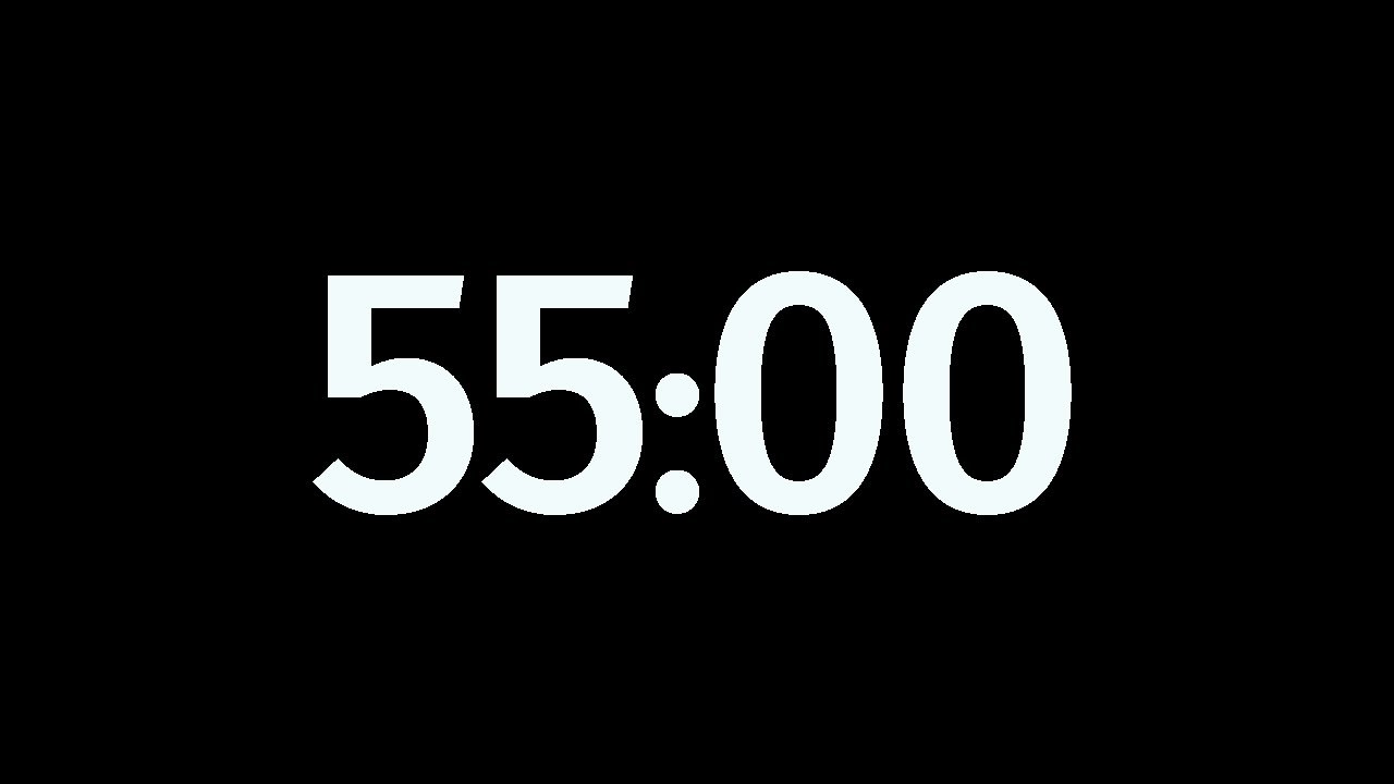 55 Minute Timer 🕒 Get More Done - YouTube