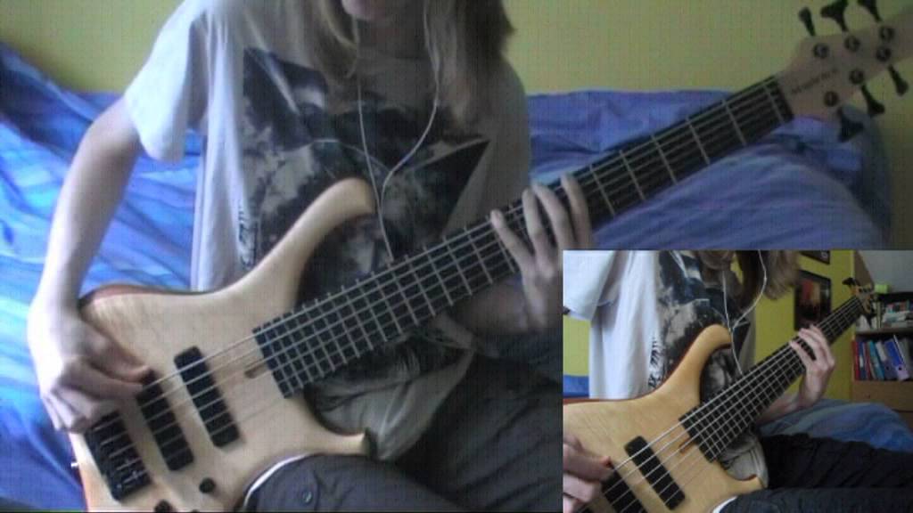 Devin Townsend - JUULAR - bass cover - YouTube