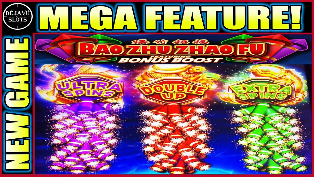 NEW SLOT! MEGA FEATURE BONUS! BAO ZHU ZHAO FU SLOT MACHINE - YouTube