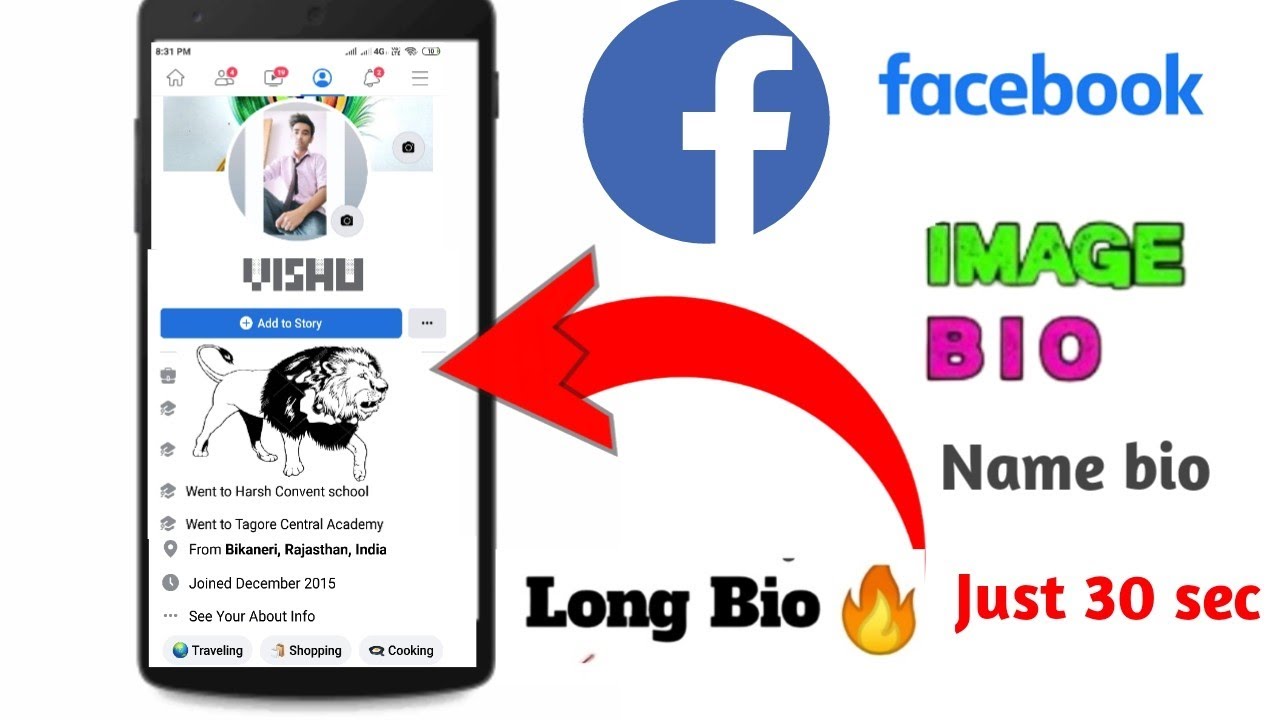 Long bio for facebook | How to write long bio on Facebook 2021 ...