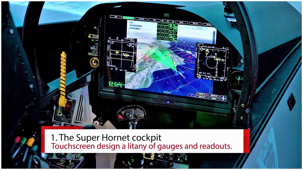 F 18 Advanced Super Hornet Cockpit
