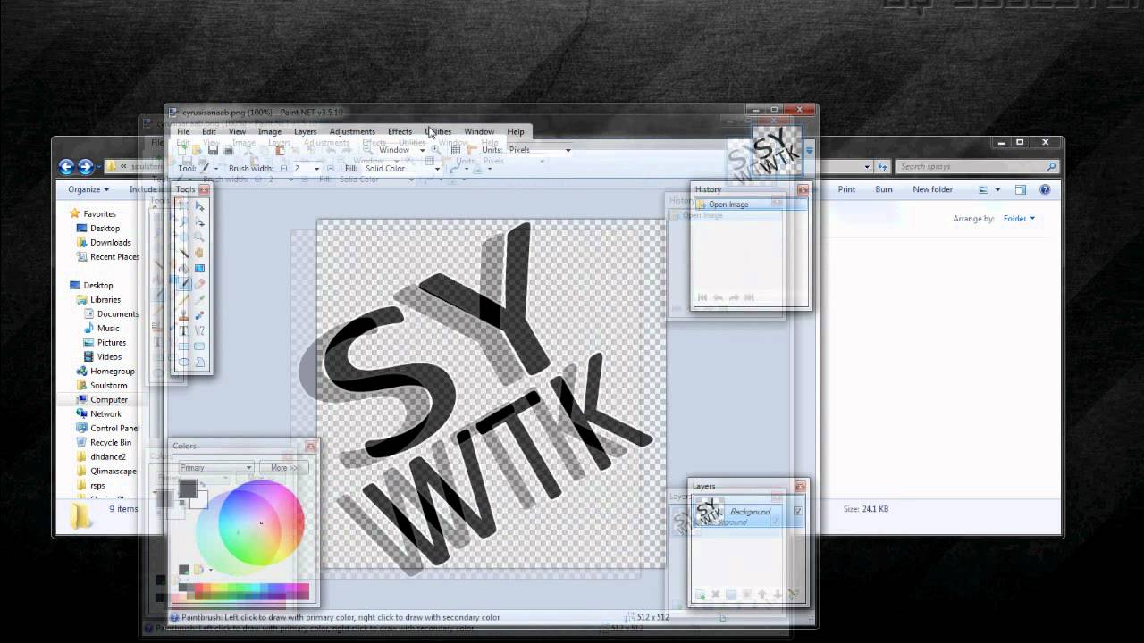 Counter-Strike: Source "How-to" make a transparent spray [Tutorial ...