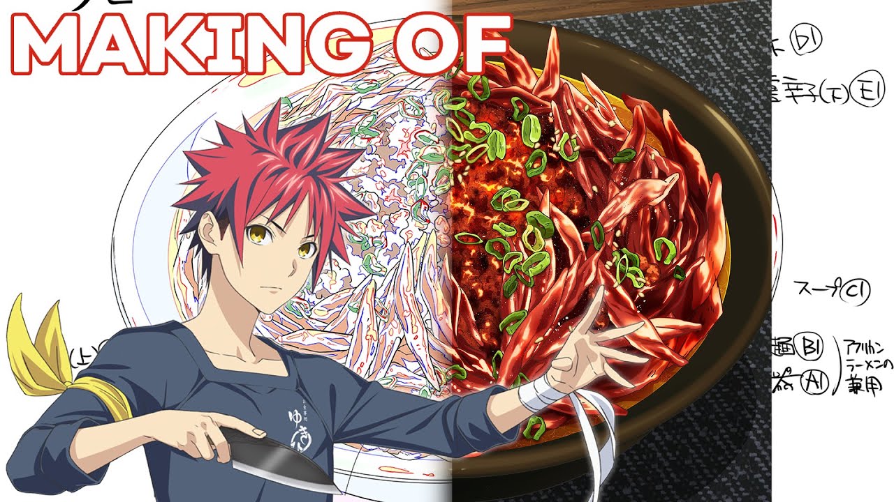 Making of Food Wars! | Behind the Scenes - YouTube