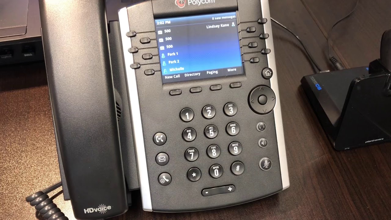 Polycom VVX 411 Conference Call - CTI Technology - YouTube