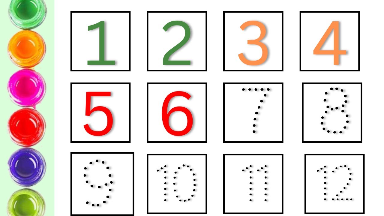 12345 counting for kids | counting numbers for babies | 123 learning ...