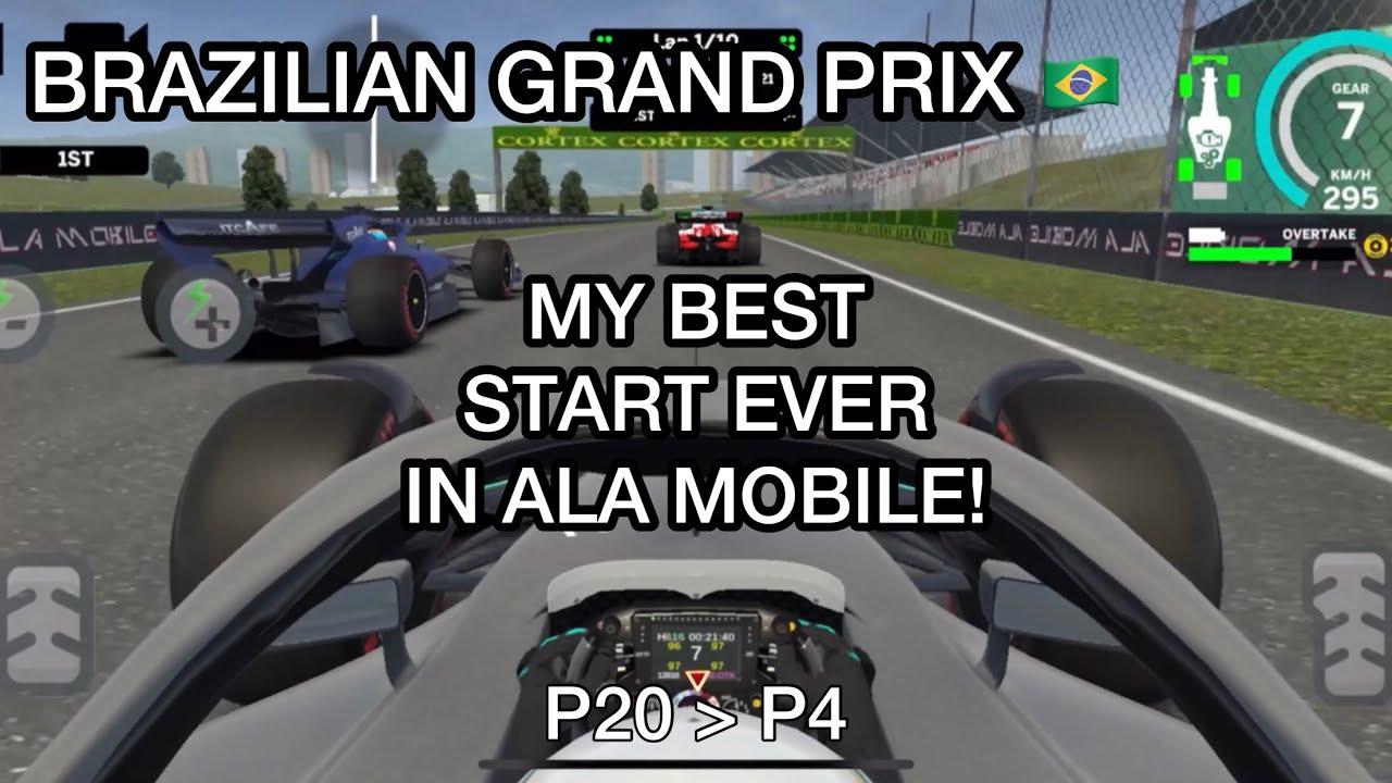 ALA MOBILE P20 TO P4 IN 1 LAP MY BEST START SO FAR! | ALA MOBILE 2022 ...