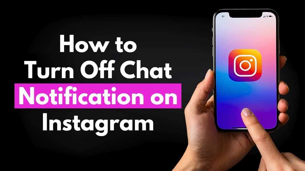 How to Turn Off Chat Notification on Instagram - YouTube