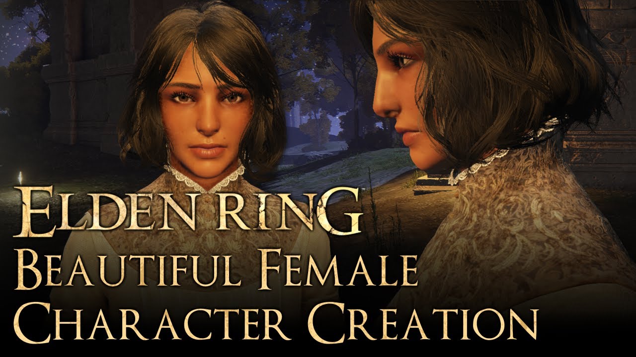 ELDEN RING - Gorgeous Female Character Creation ♡ - YouTube