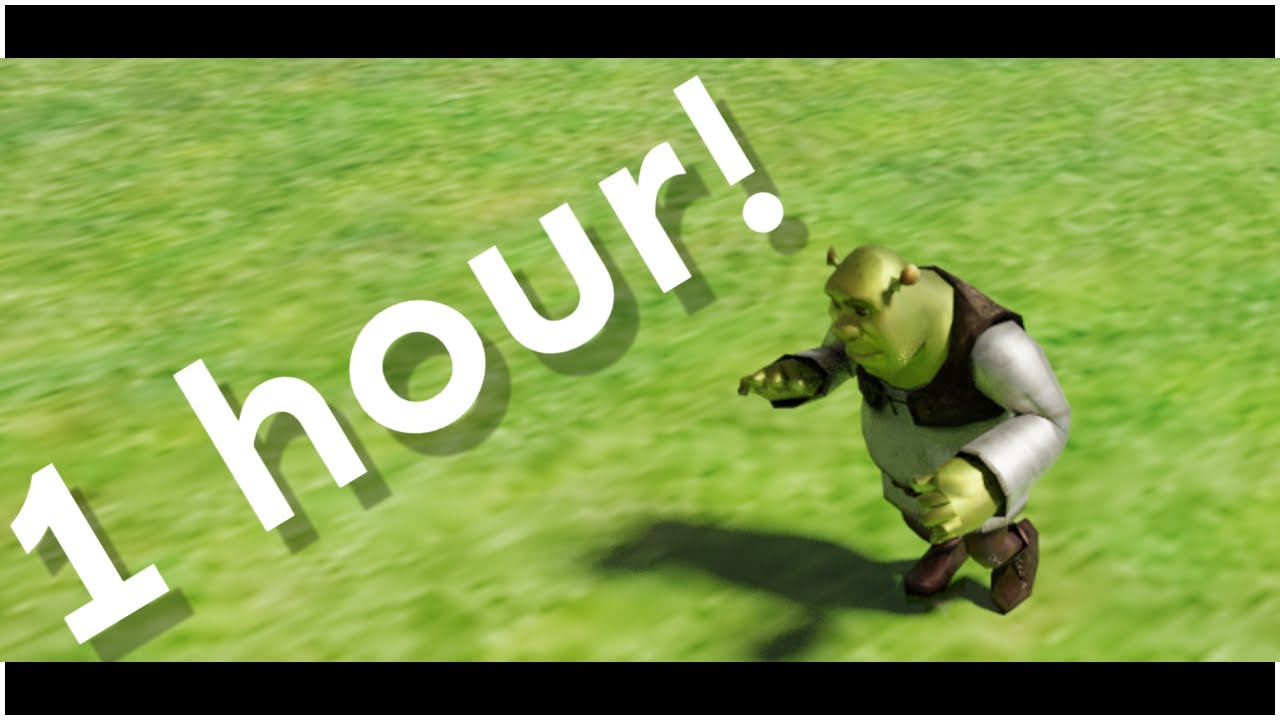 Shrek runs in a circle 1 hour - YouTube