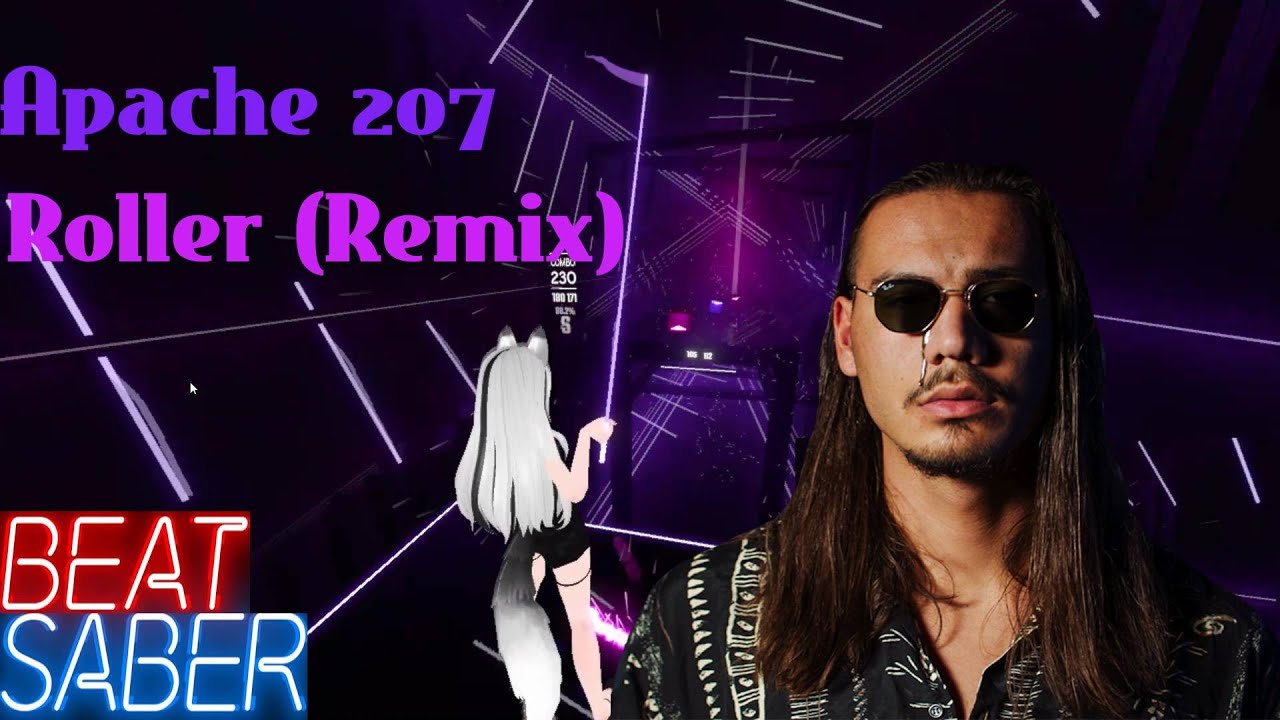 Beat Saber-Roller remix Apache207 (Expert+) - YouTube
