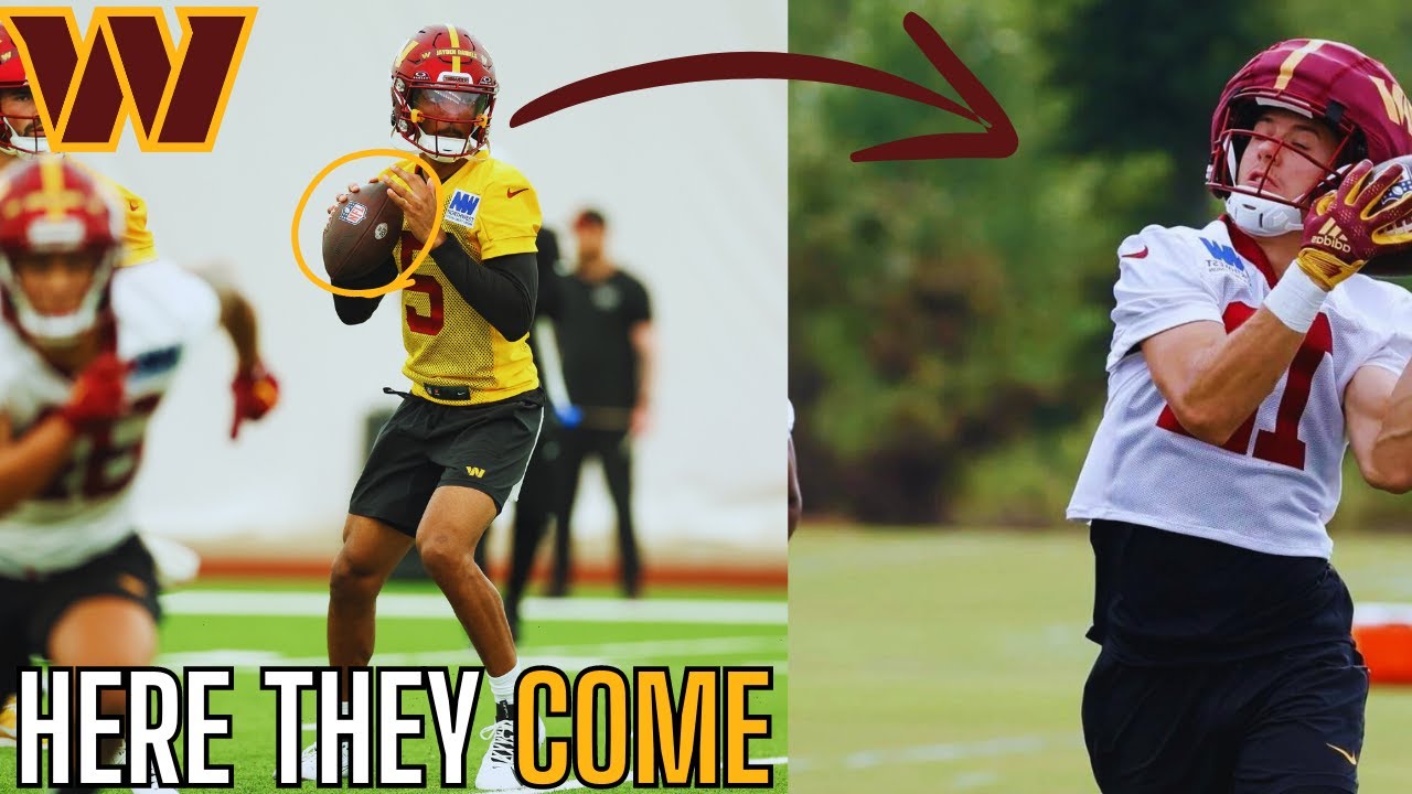 The Washington Commanders Are HEATING Up At Training Camp ...