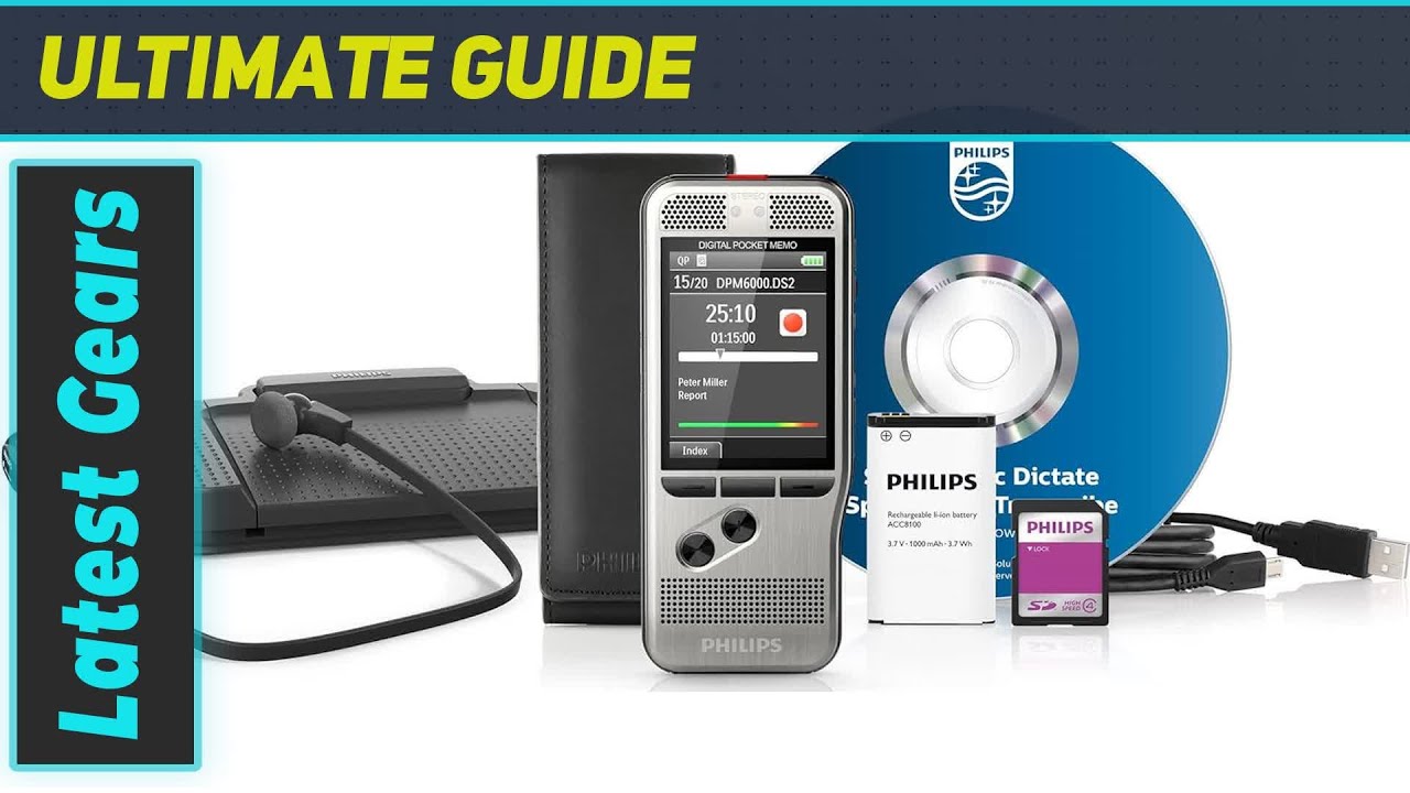 Philips Pocket Memo Dictation/Transcription Kit - The Best Portable ...