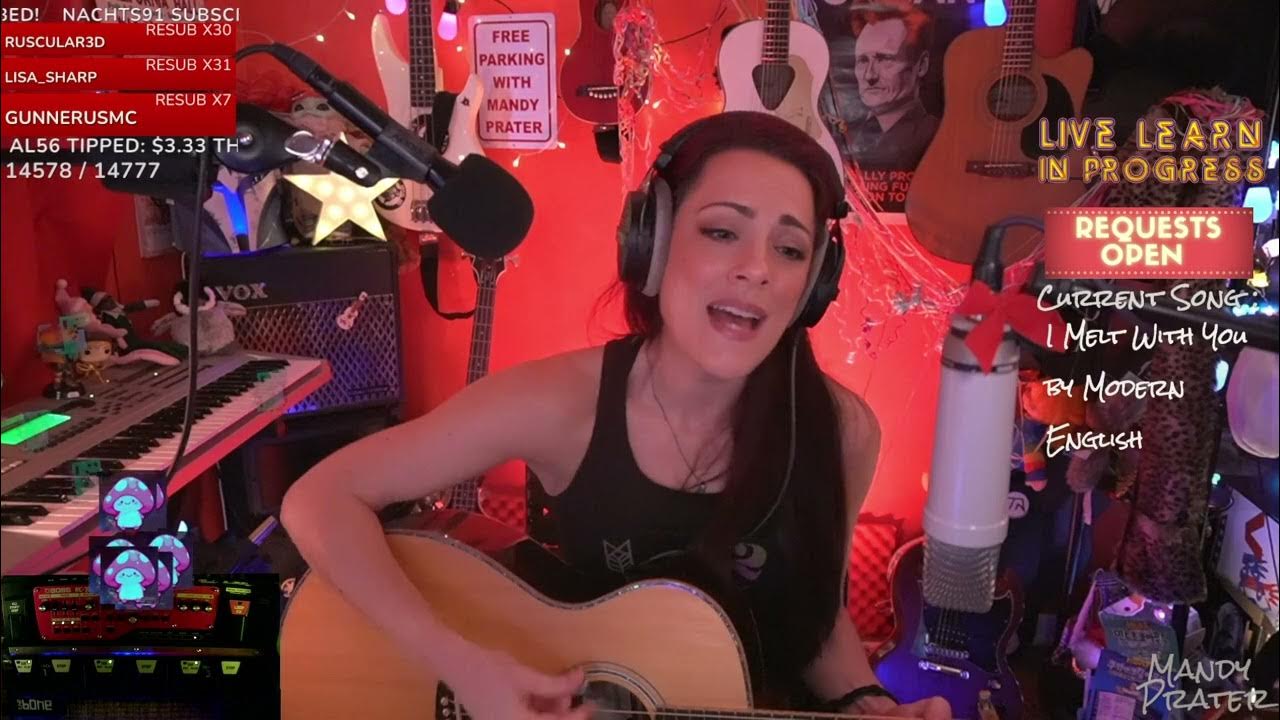 LIVE LEARN: "Melt With You" Modern English - RC300 Loops | Mandy Prater | on Twitch - YouTube