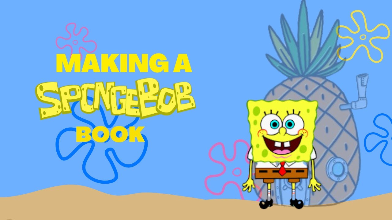 DIY SpongeBob Book: Fun and Easy Craft Tutorial - YouTube