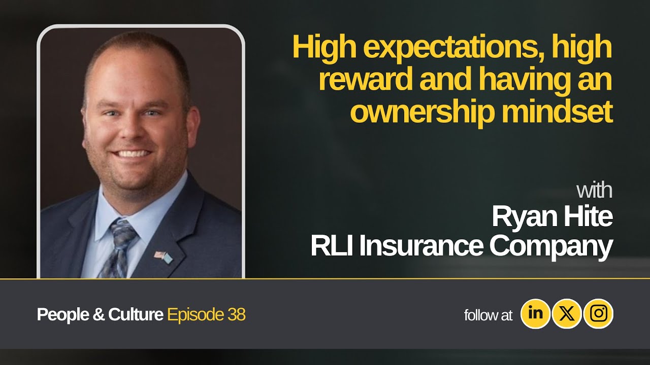 Insurance Coffee House Podcast with Ryan Hite, RLI Insurance Company ...