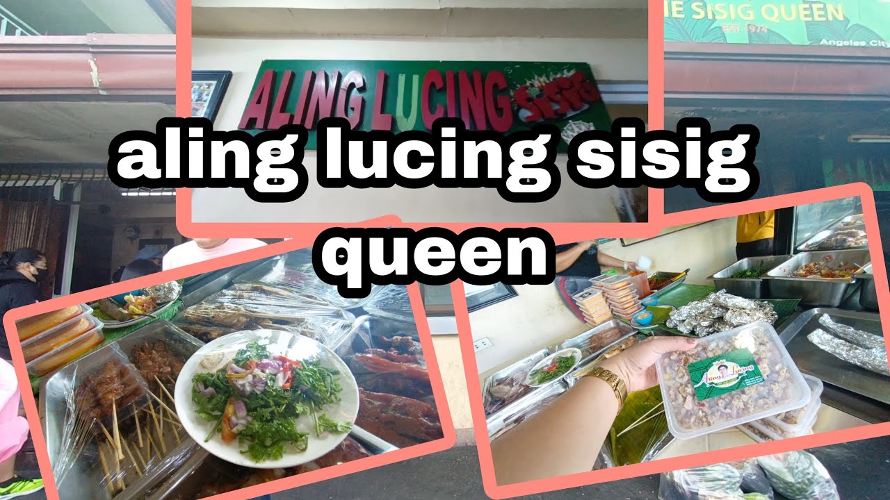 Angeles Pampanga//aling lucing sisig queen - YouTube