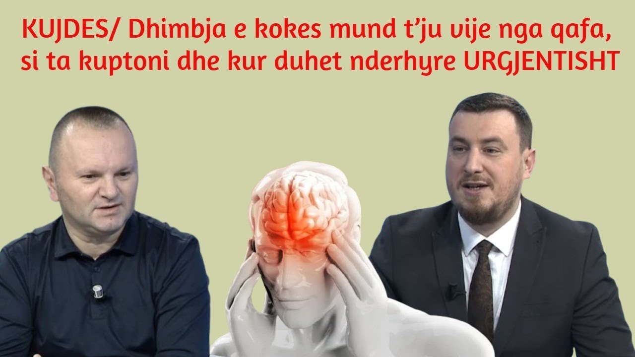 KUJDES/ Dhimbja e kokës mund t’ju vijë nga qafa, si ta kuptoni dhe kur ...