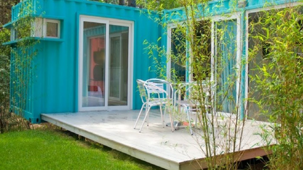 Alterra Glamping Shipping Container - YouTube